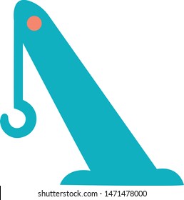 Towing Hook Vehicle Part Icon Stock Vector (Royalty Free) 1471478000 ...
