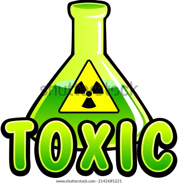 Toxic Bottle Twitch Emote Vector Illustration: เวกเตอร์สต็อก (ปลอดค่า ...
