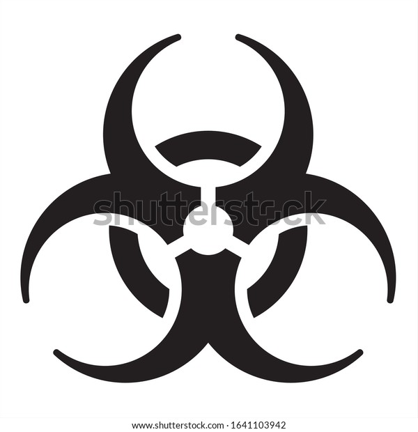 Toxic Virus Icon Vector Logo Stock Vector (Royalty Free) 1641103942 ...