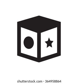 Toy Box Icon Stock Vector (Royalty Free) 364958864 | Shutterstock