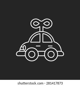 Toy Car Icon Stock Vector (Royalty Free) 281417873 | Shutterstock