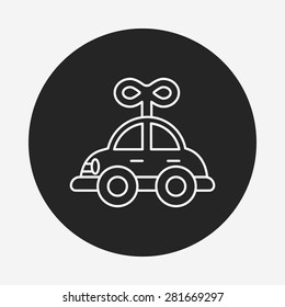 Toy Car Icon Stock Vector (Royalty Free) 281669297 | Shutterstock
