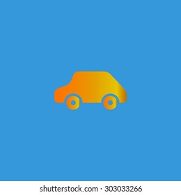 Toy Car Logo Template Simple Flat Stock Illustration 303310343