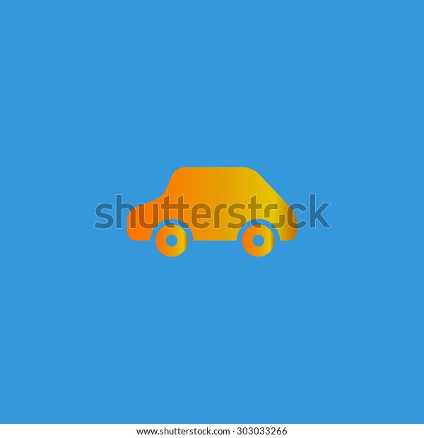 Toy Car Logo Template Flat Web Stock Vector (Royalty Free) 303033266 ...