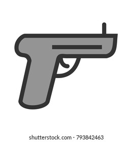 Toy Gun Icon Stock Vector (Royalty Free) 793842463