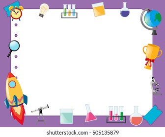 Science Tools Containers Illustration Stock Vector (Royalty Free) 318706001
