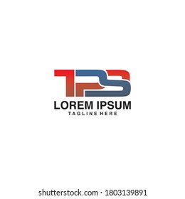 Tps Original Monogram Logo Design Stock Vector (Royalty Free ...