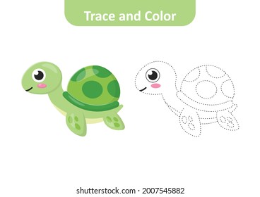 Turtle trace Images, Stock Photos & Vectors | Shutterstock