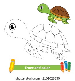 733 Turtle trace Images, Stock Photos & Vectors | Shutterstock
