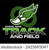 Track And Field Logos: Over 1,741 Royalty-Free Licensable Stock ...