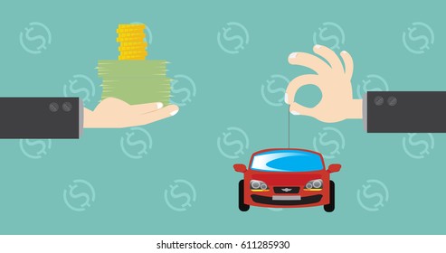 Trading Car Stock Vector (Royalty Free) 611285930 | Shutterstock