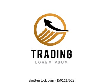 Trading Logo Symbol Icon Template Stock Vector (Royalty Free ...
