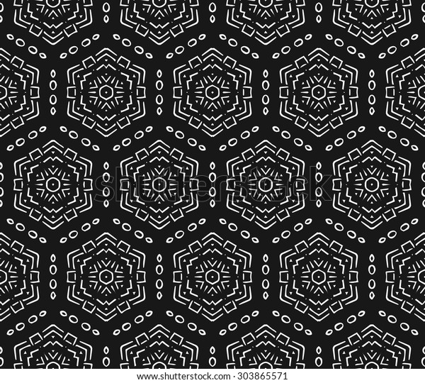 Traditional Arabian Pattern Ornamental Pattern Arabic: เวกเตอร์สต็อก ...