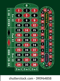 633 European roulette table Images, Stock Photos & Vectors | Shutterstock