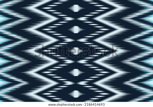 Traditional Fabric Pattern Folk Fabric Geometric Stock Vector (Royalty ...
