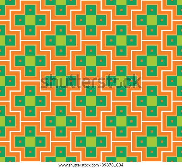 Traditional Indian Pattern Stock Vector (Royalty Free) 398781004 ...