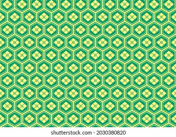 Traditional Japanese Patternssimple Seamless Patterns Vector Stock ...