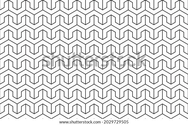 Traditional Japanese Patternssimple Seamless Patterns Vector Stock ...