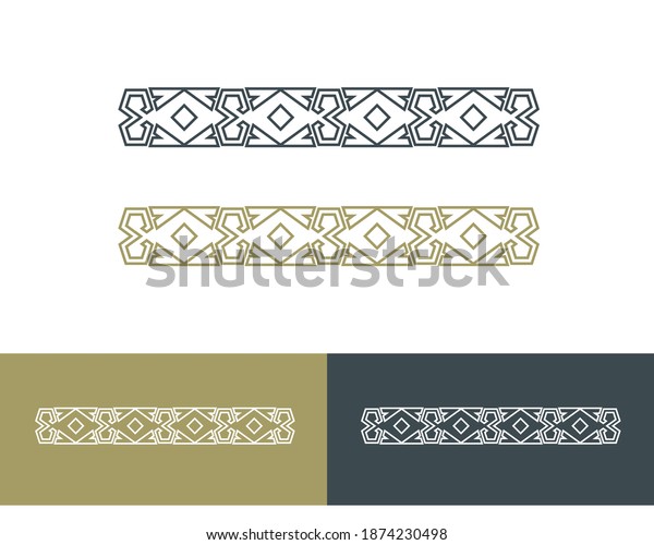 Traditional Middle Eastern Sadu Vector Design Stock Vector (Royalty ...