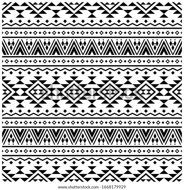 Traditional Motifs seamless pattern design vector. Illustration of ...