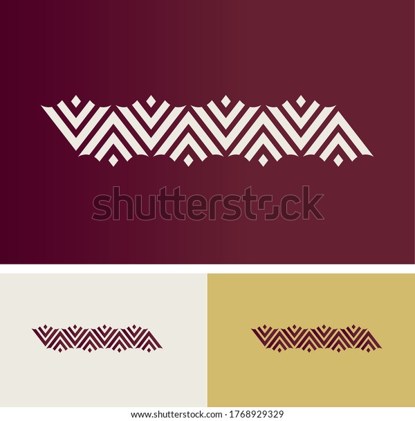 Traditional Old Sadu Vector Design Stock Vector (Royalty Free) 1768929329