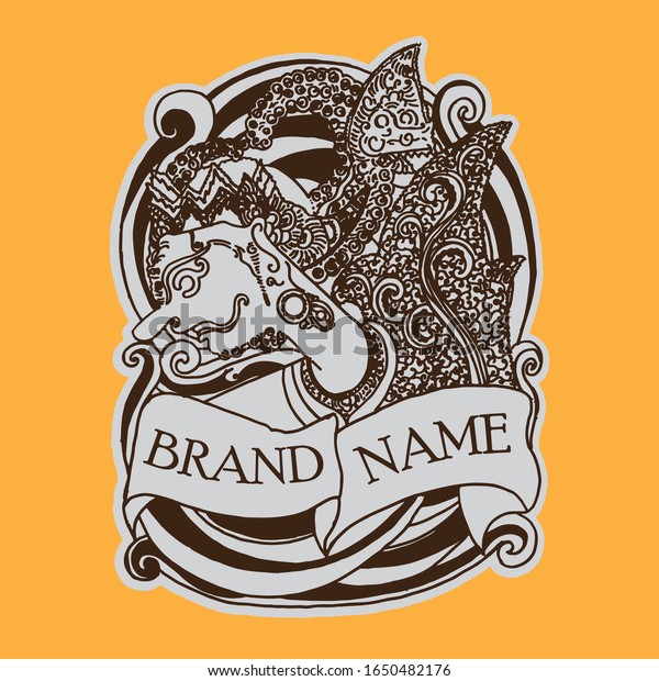 Traditional Puppetry Logo Template Stock Vector (Royalty Free ...