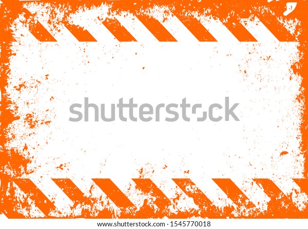 Traffic Caution Warning Sign Grunge Background Stock Vector (Royalty ...