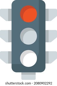 Traffic Light Concept Robot Signal Vector Stock Vector (Royalty Free ...