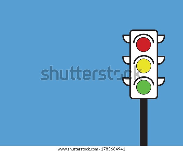Traffic Light Interface Icons Symbol Vector Stock Vector (Royalty Free ...