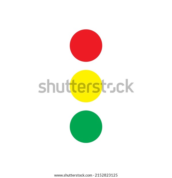Traffic Lights Colours Vector Illustration: เวกเตอร์สต็อก (ปลอดค่า ...