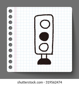 Traffic Lights Doodle Drawing Stock Vector (Royalty Free) 319562474 ...