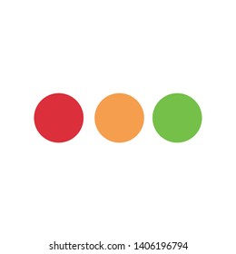 Traffic Lights Geometric Shape Stock Vector (Royalty Free) 1406196794 ...