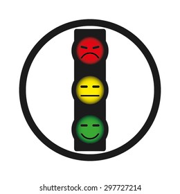 Traffic Lightsmile Stock Vector (Royalty Free) 297727214 | Shutterstock