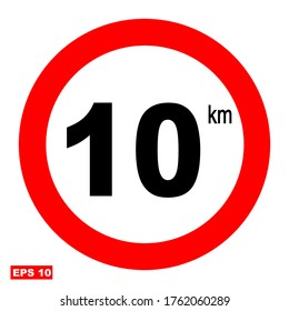 367 Traffic Signs 10 Km Images, Stock Photos & Vectors | Shutterstock