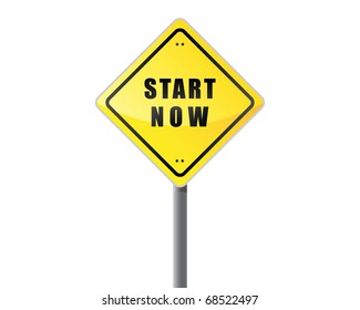 Do Not Walk Road Sign Yellow Stock Vector (Royalty Free) 469698719 ...