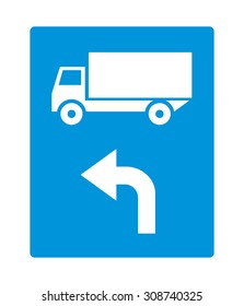 73 Caution lorries turning Images, Stock Photos & Vectors | Shutterstock