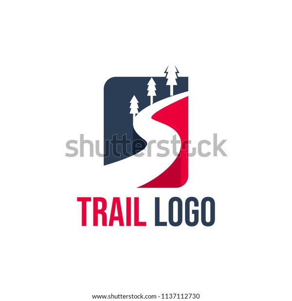 Trail Logo Design Stock Vector (Royalty Free) 1137112730 | Shutterstock