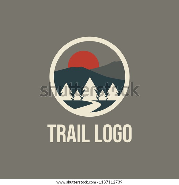 Trail Logo Design Stock Vector (Royalty Free) 1137112739 | Shutterstock