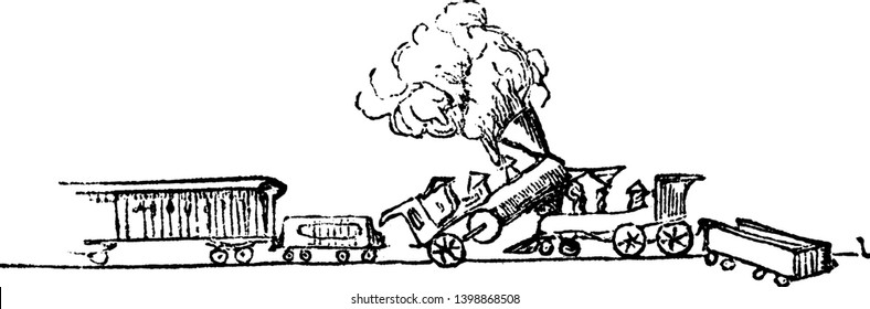 1,768 Train accident vector Images, Stock Photos & Vectors | Shutterstock