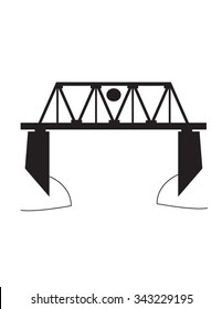 3,309 Railroad Bridge Stock Vectors, Images & Vector Art | Shutterstock