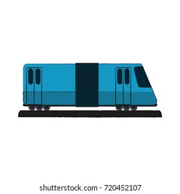 Subway Train Cartoon Vector Iconcartoon Vector Stock Vector (Royalty ...