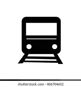 Train Station Platform Icon Vector Illustration Stock Vector (Royalty ...
