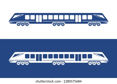 Train Logo Vector Railway Illustration Stock Vector (Royalty Free ...