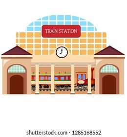 24,745 Train station sign Stock Vectors, Images & Vector Art | Shutterstock