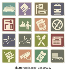 Train Station Symbols Stock Vector (Royalty Free) 325580957 | Shutterstock