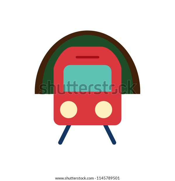 Train Transportation Logo Icon Design Stock Vector (Royalty Free ...
