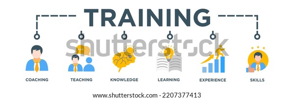 Training Banner Web Icon Vector Illustration Stock Vector (Royalty Free ... Training Banner Web Icon Vector Illustration Stock Vector (Royalty Free ...