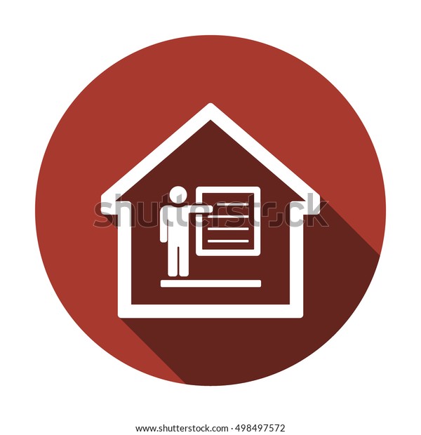 Training Icon Flat Design Stock Vector (Royalty Free) 498497572 ...