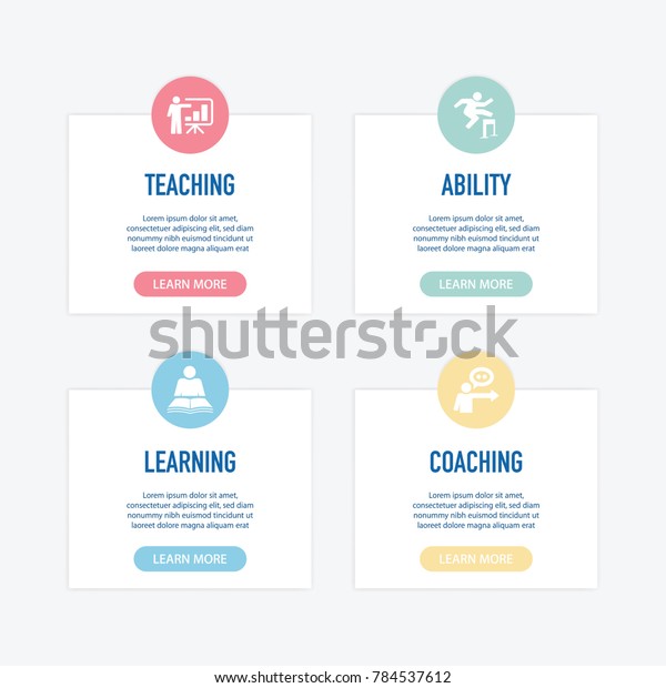 Training Infographic Icons Stock Vector (Royalty Free) 784537612