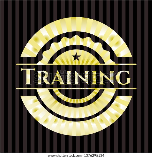 Training Shiny Badge Stock Vector (Royalty Free) 1376295134 | Shutterstock